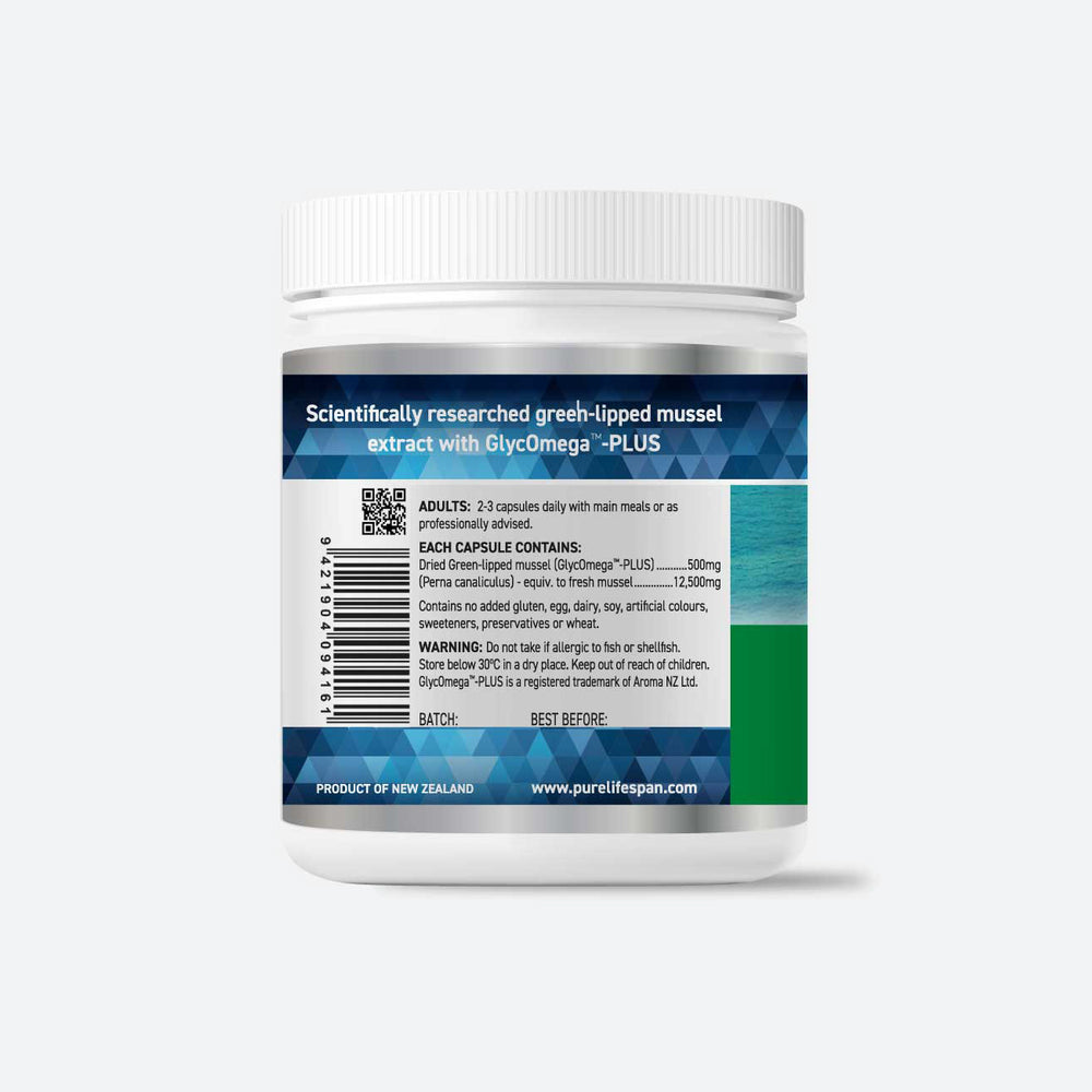 New Zealand Green-Lipped Mussel 12,500 – PureLifespan